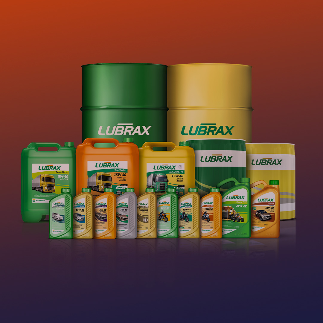 Lubrificantes Lubrax linha completa – Brida Lubrificantes